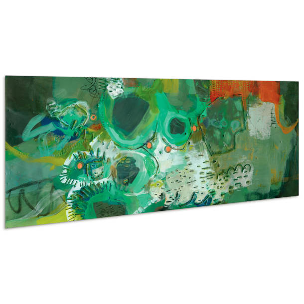 Wrought Studio Lolly Ii Print On Glass Wayfair